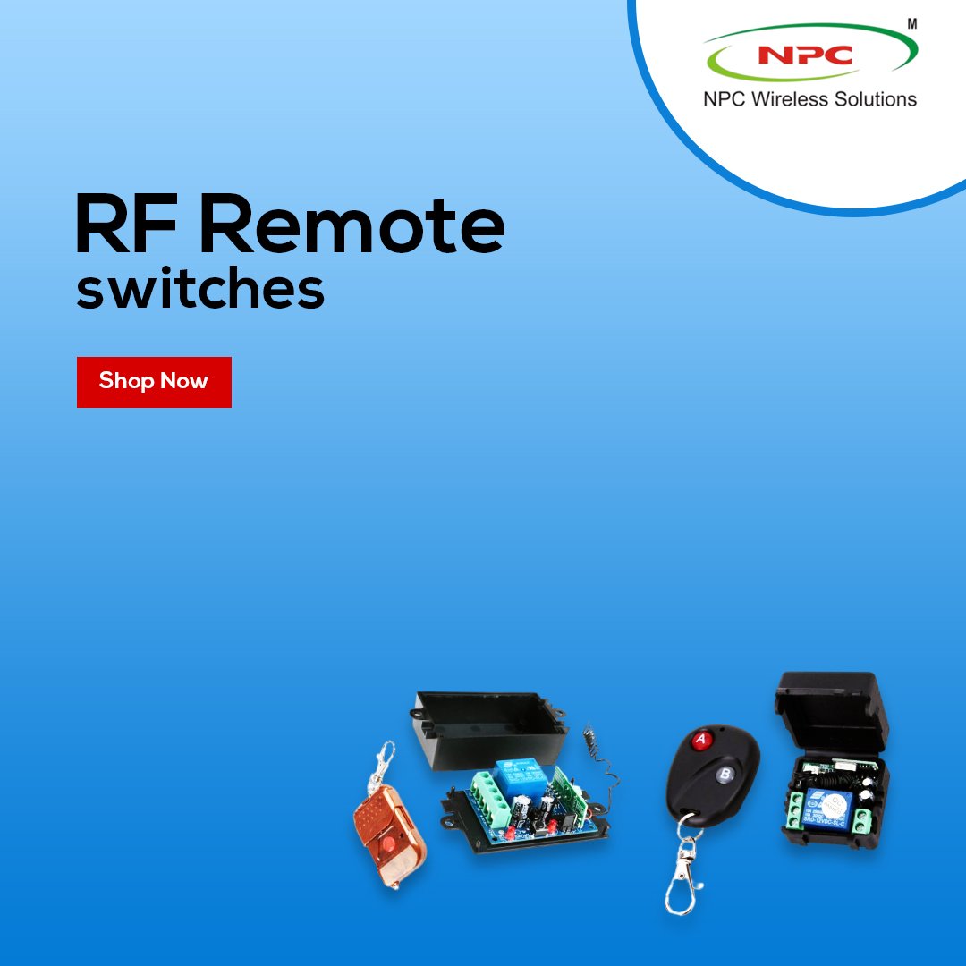 Shop RF Remote Switches at NPC Wireless | NPC Wireless