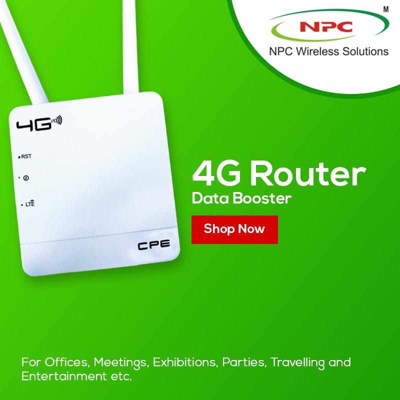 Shop 4G Router Data Booster at NPC Wireless | NPC Wireless
