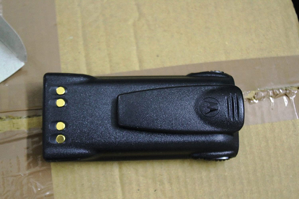 Motorola GP328 Battery with Belt Clip HNN9008A 1450 mAH