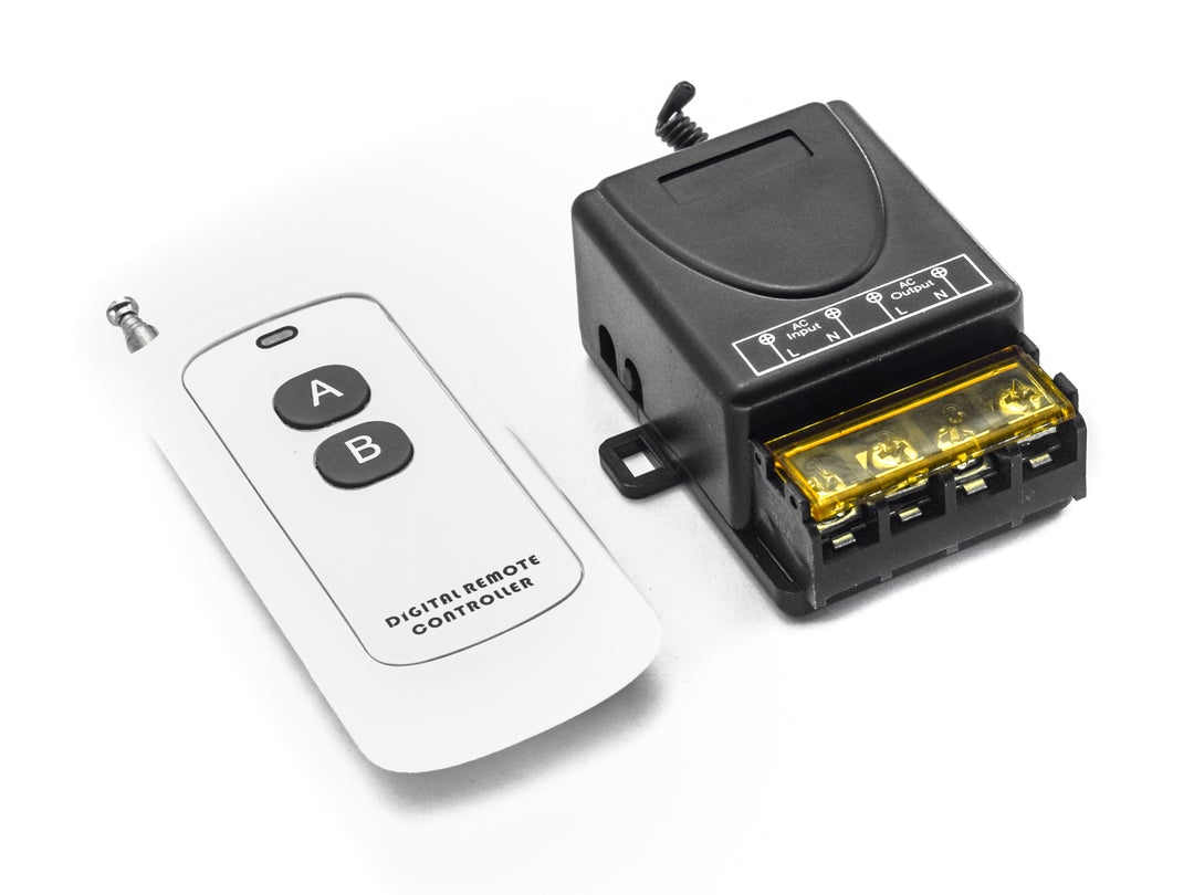 500 metres 433 MHz Single Channel RF Remote Control on off Relay Switch