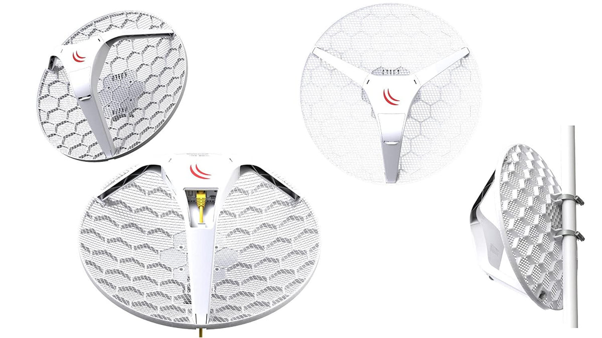 Mikrotik LHG 5 Light Head Grid 5 GHz, 24.5 dBi Grid Antenna